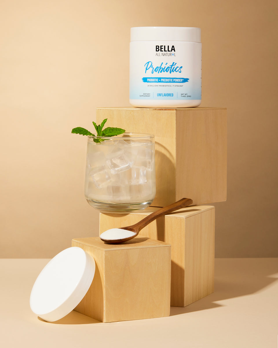 Probiotics + Prebiotics Powder – Bella All Natural