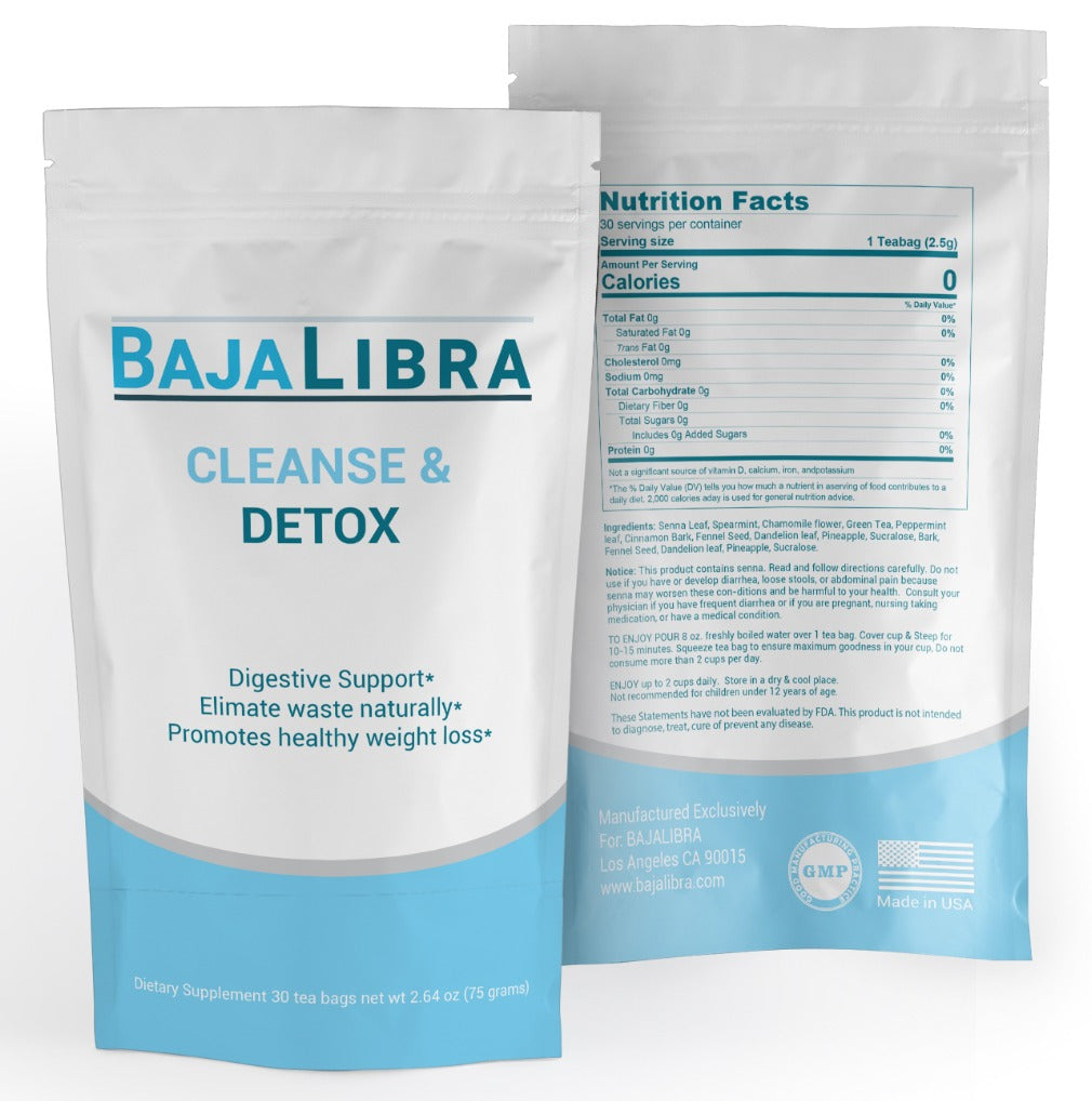 Baja Libra - Cleanse & Detox tea – Bella All Natural