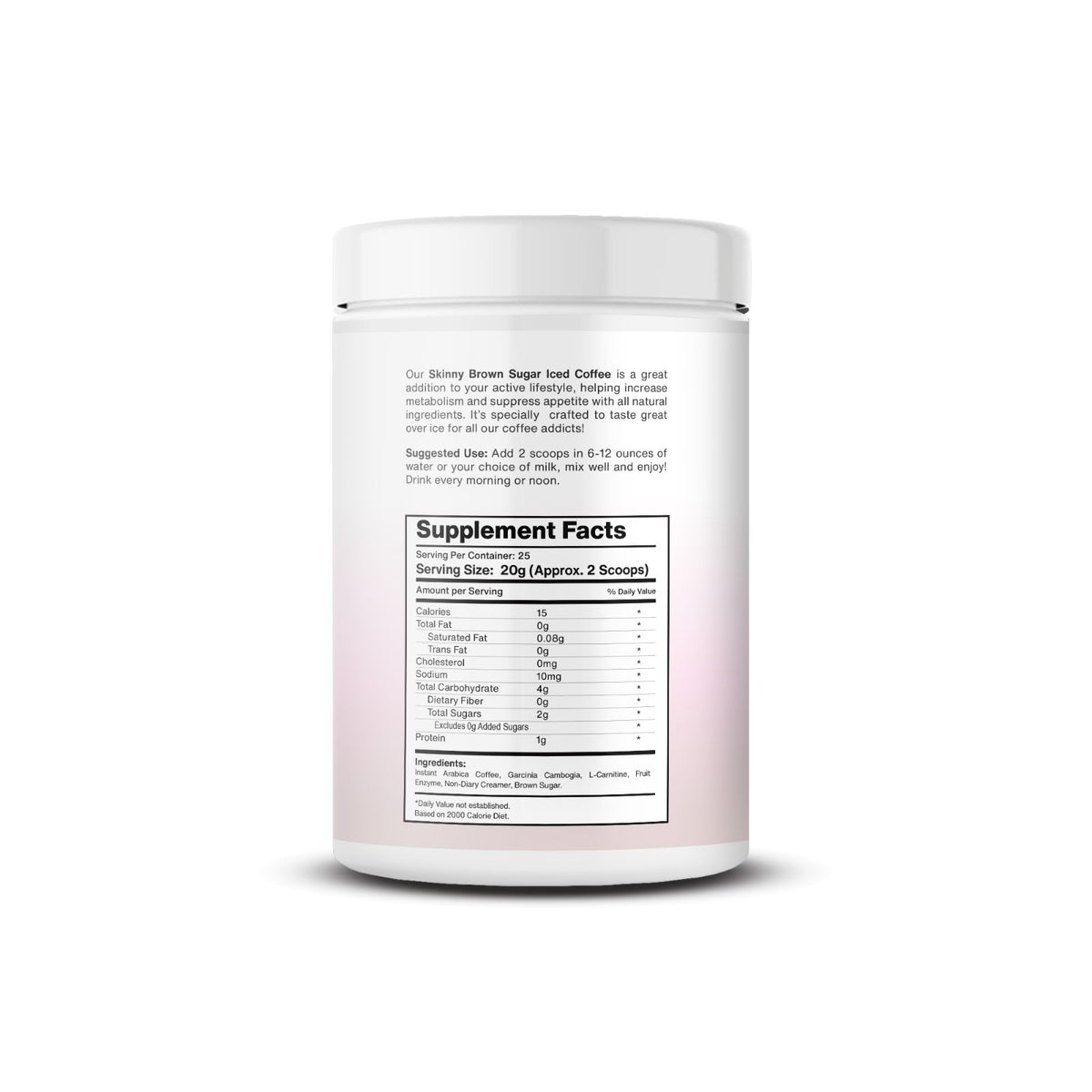 Skinny Iced Coffee - Brown Sugar – Bella All Natural