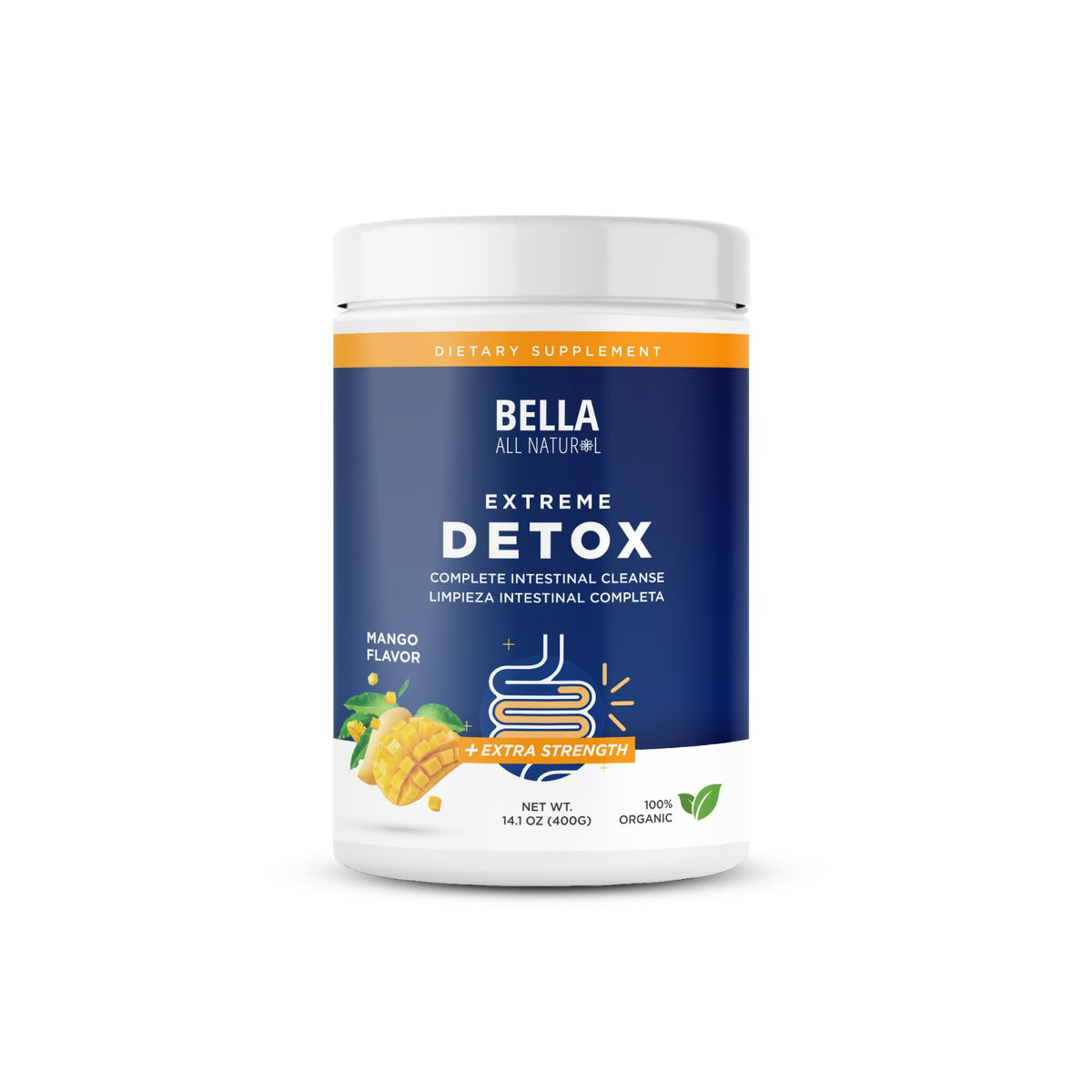 Extreme Detox Powder - Mango – Bella All Natural