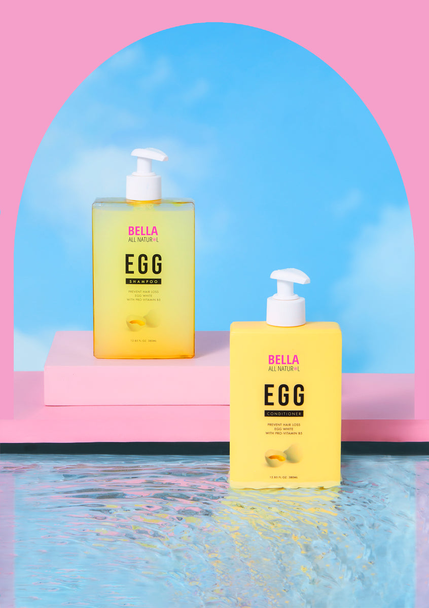 Egg Shampoo & Egg Conditioner – Bella All Natural