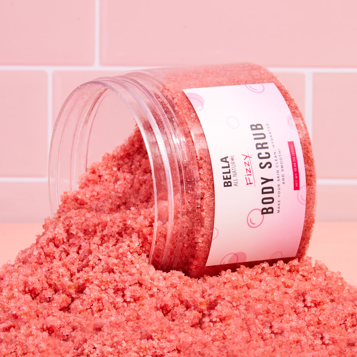 Fizzy Body Scrub (Booty Scrub) – Bella All Natural